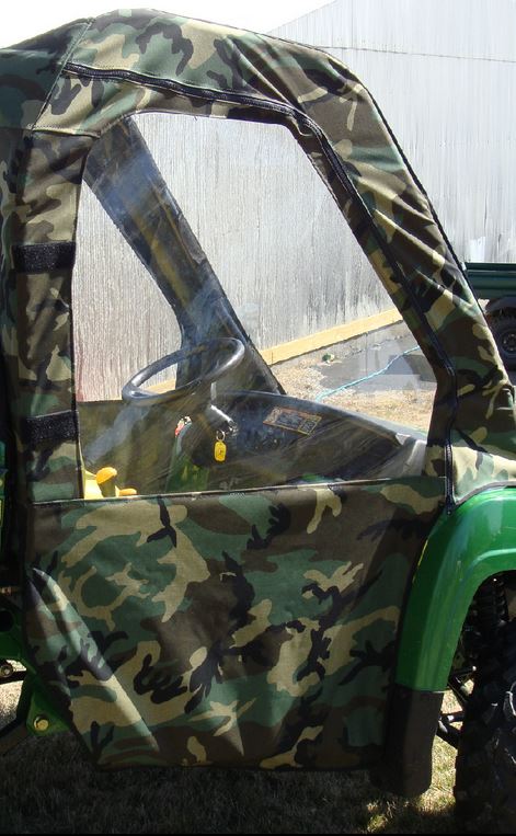 John Deere Gator HPX & XUV Onyx Black 3 Star Soft Full Door Set