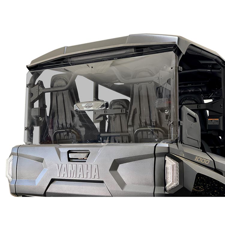 Yamaha Wolverine RMAX4, X4 Tinted Vented Rear Windshield