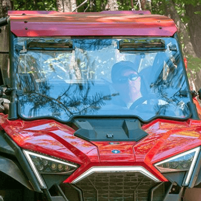 Polaris RZR PRO XP Coated Windshield | Side by Side Stuff