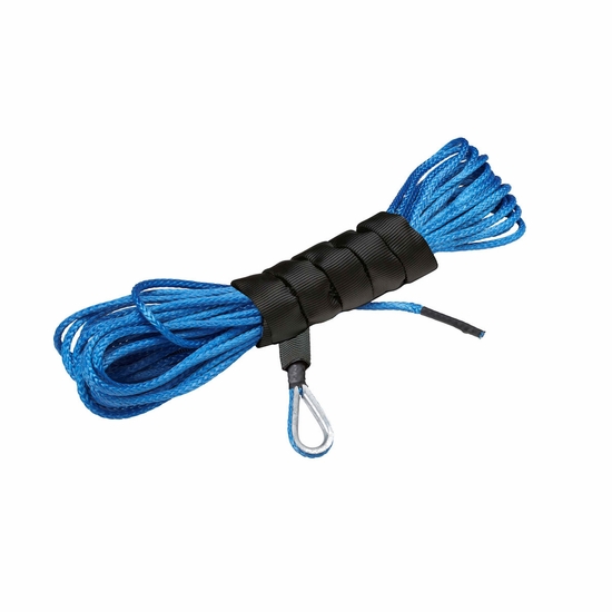 Blue AmSteel-Blue 1/4 in x 40 ft Synthetic Winch Rope