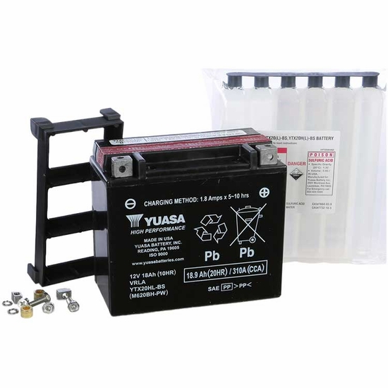 2008-14 RZR 800 Yuasa Maintenance Free Battery | Side By Side Stuff