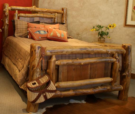 Yukon Log Bed
