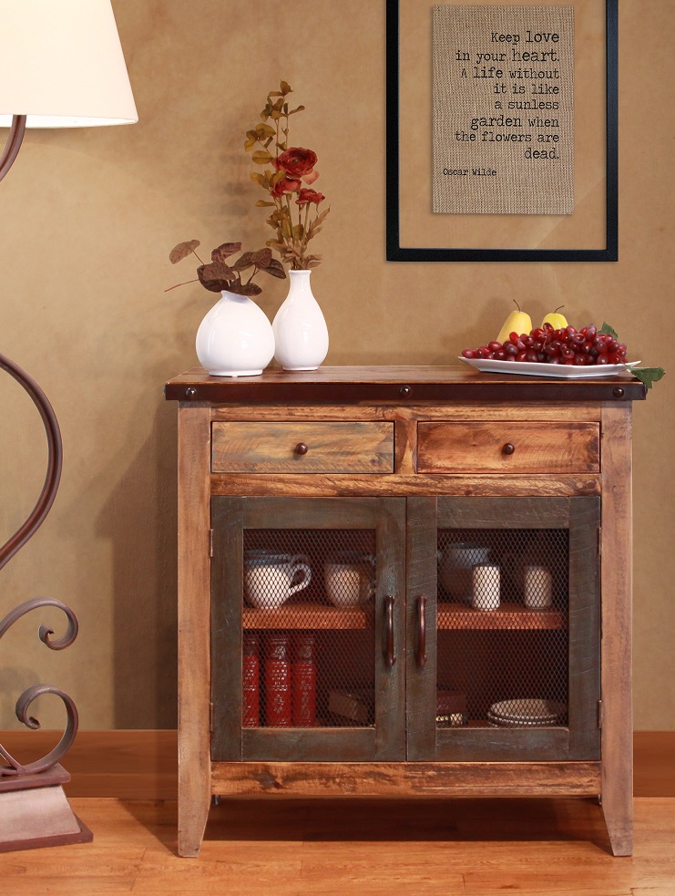 Antique Multicolor Server | Lodgecraft