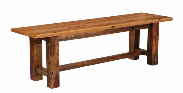 Barnwood Bench|Rustic Furniture by Lodgecraft