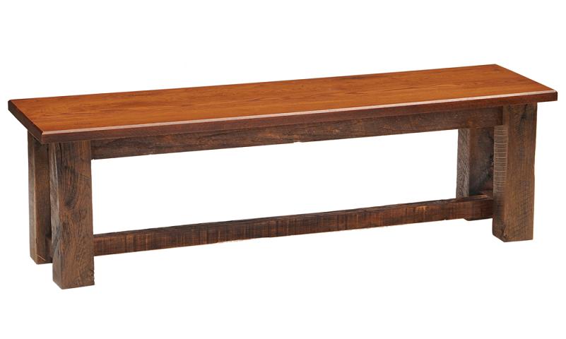Barnwood Bench|Rustic Furniture by Lodgecraft