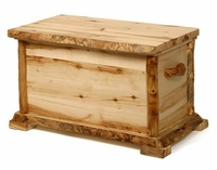 Colorado Aspen Log Bed with Short Footboard|Lodgecraft