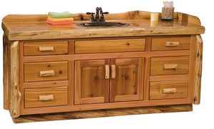 Cedar Entry Locker Unit | Lodgecraft