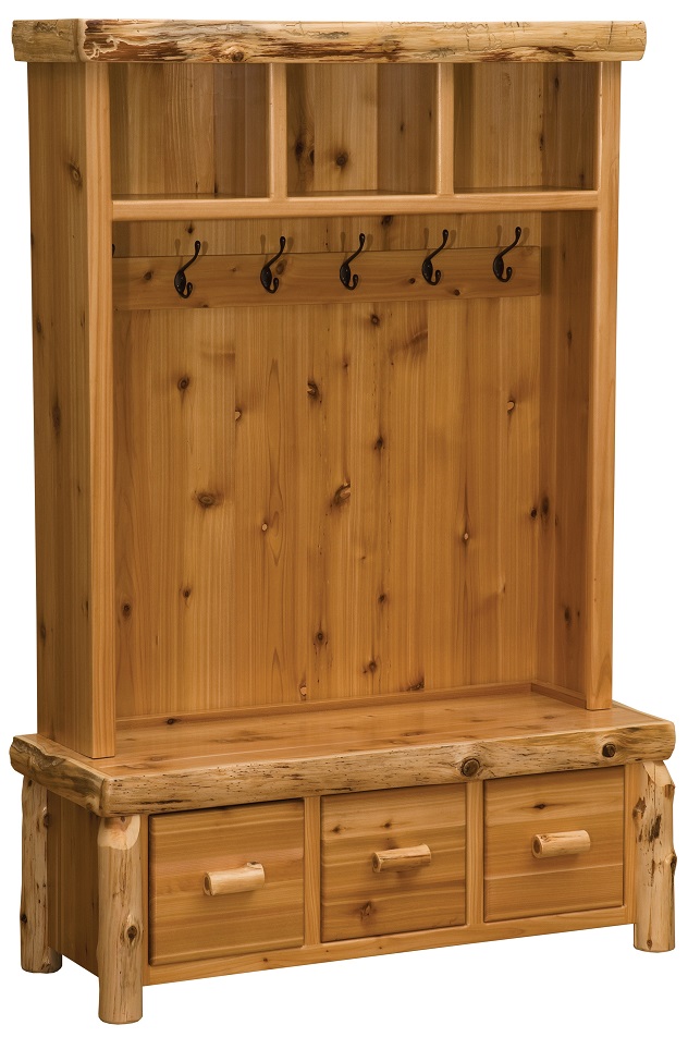 Cedar Entry Locker Unit | Lodgecraft