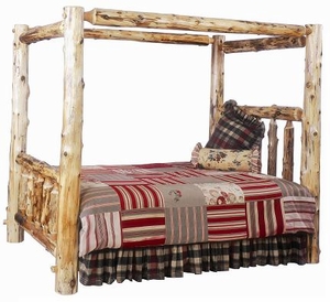Cedar Traditional Log Bed | Lodgecraft