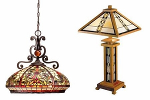 Dale Tiffany Lamps & Lighting|Lodgecraft
