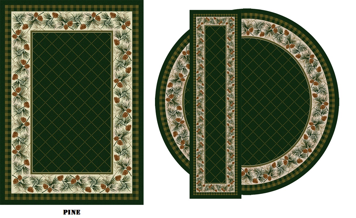 Evergreen Rug | Lodgecraft