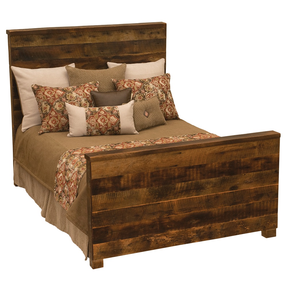 Fireside Lodge Barnwood Uptown Bed | Lodgecraft