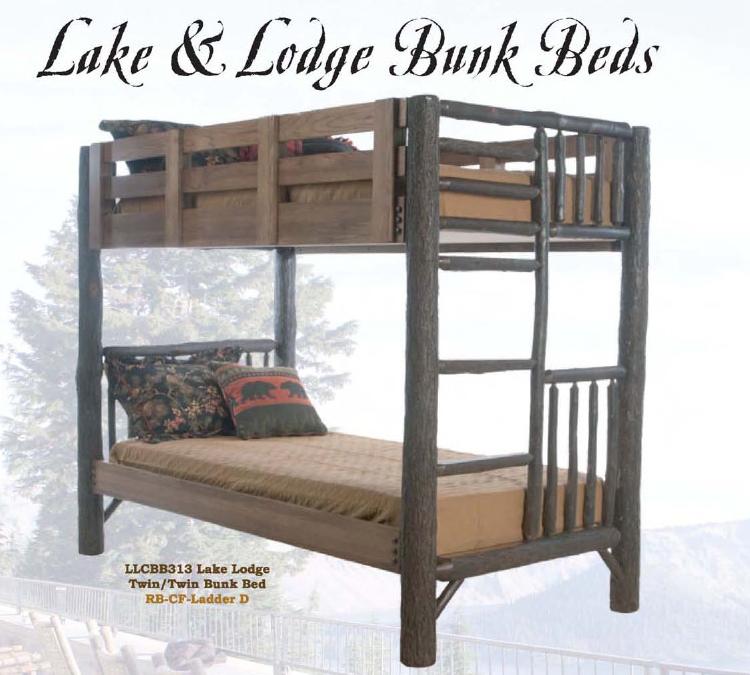 Lake & Lodge Bunk Beds|Old Hickory Furniture