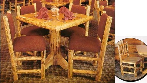 Lodge Side Chair - Rustic Cabin Furniture|Lodgecraft