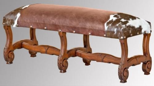 Montana Ranch Regency Ottoman | Lodgecraft