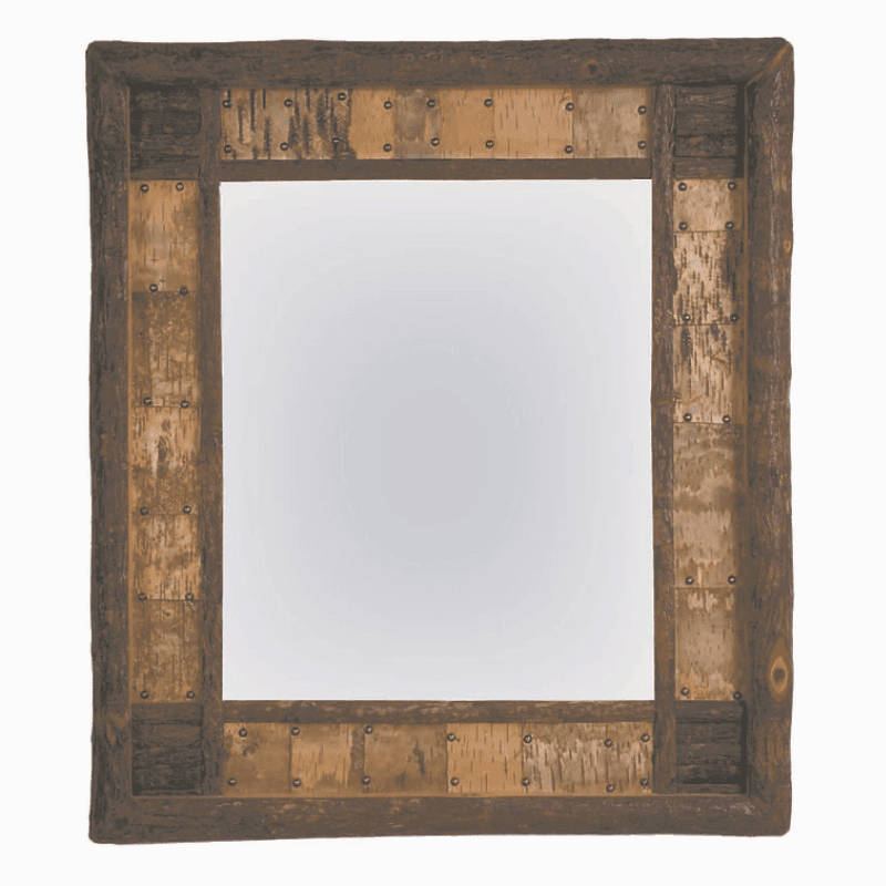 Old Hickory Birch and Hickory Frame/Mirror | Lodgecraft