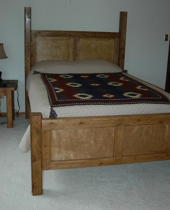 Rustic Alder Poster Bed -Rustic Beds for Sale: Buy on Lodge Craft