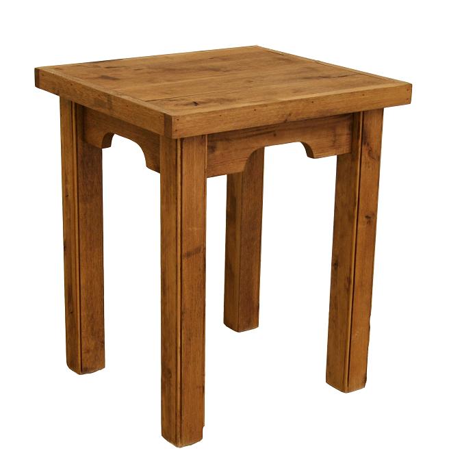 Rustic Alder Side Table | Lodgecraft