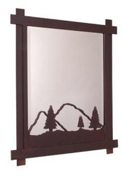 Timber Ridge Mirror | Lodgecraft