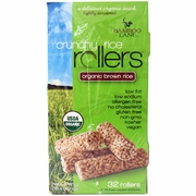 Bamboo Lane, Crunchy Rice Rollers, Organic Brown Rice, 32 Rollers ...