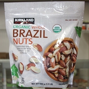 Kirkland Signature, Organic Whole Brazil Nuts, 680 g (1.5 lb ...