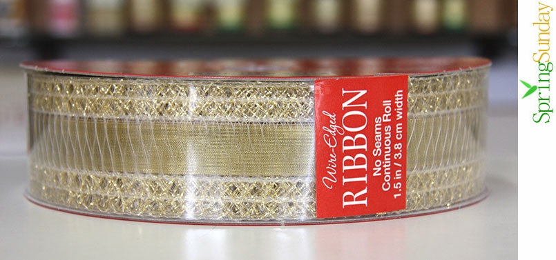 Kirkland Signature, Wire-Edged Ribbon, 50 Yards/45.7 Meters ...