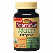 Nature Made, Multi Complete Vitamins & Minerals, 130 Tablets ...