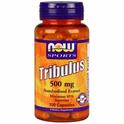 NOW Foods, Tribulus 500mg (Tribulus Terrestris Extract), 100 Capsules ...