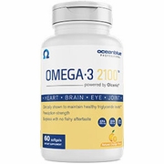 Ocean Blue Omega, Omega-3 2100, 60 Softgels - SpringSunday ...