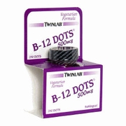 TwinLab, Vitamin B12 Dots 500 mcg Vegetarian, 250 Dots - SpringSunday ...