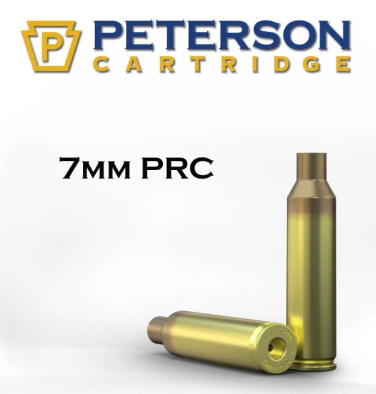 Peterson Reloading Brass 7mm PRC (Box of 50)