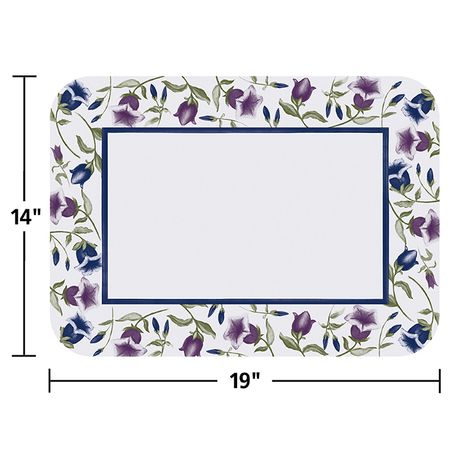 Bulk Trumpet Border 15" x 20" Traymat | 1,000 / pkg, 1 pkg / case