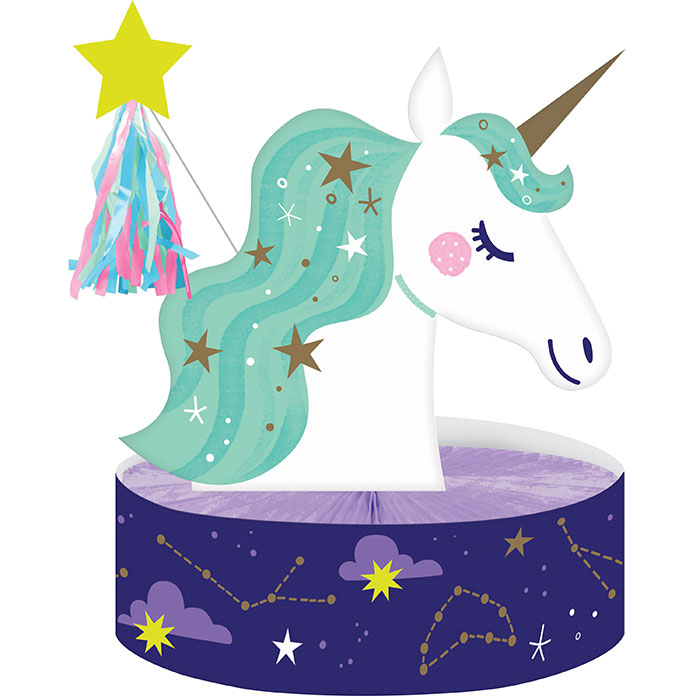 Unicorn Galaxy Centerpieces 6 ct