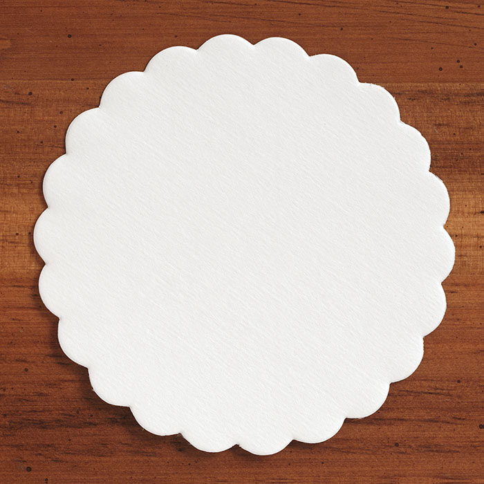Wholesale White Coasters 1000 ct - Napkins.com