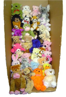 #FSC2-FREE SHIPPING BOX - 6"-7" MIX STUFFED ANIMALS (26 PCS/BOX, $3.85 ...