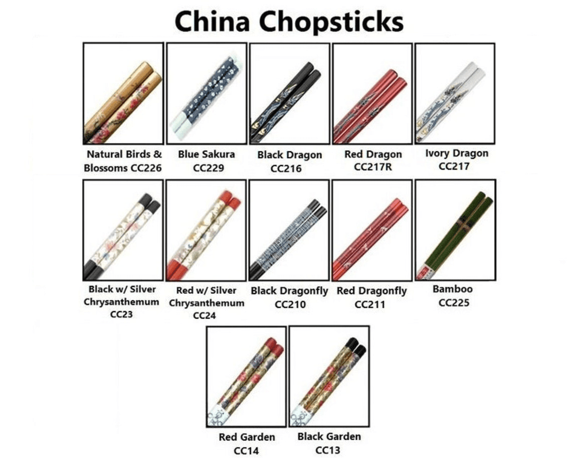 Chopsticks Bulk or Wholesale - No Minimum, Now only $0.80!