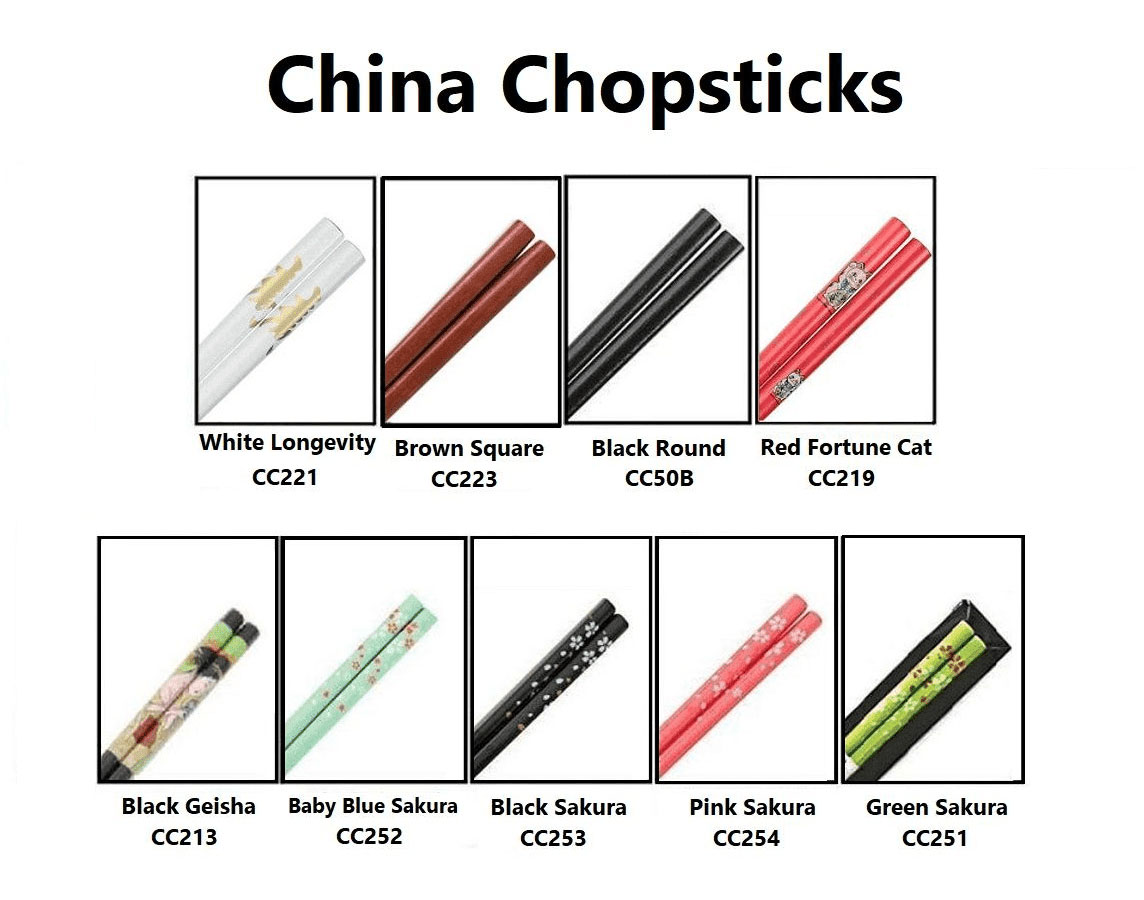 Chopsticks Bulk or Wholesale - No Minimum, Now only $0.80!