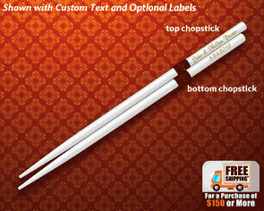 Personalized Chopsticks, Custom Imprinted Chopsticks