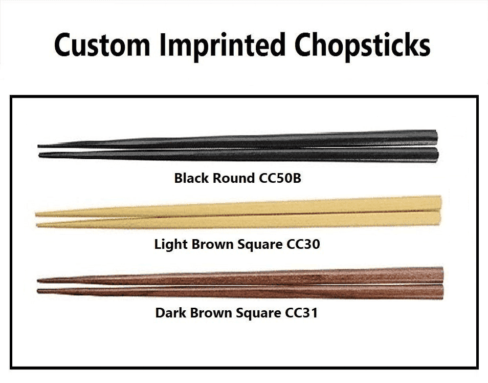 Personalized Chopsticks, Custom Imprinted Chopsticks