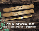 Personalized Chopsticks - Custom Printed or Engraved