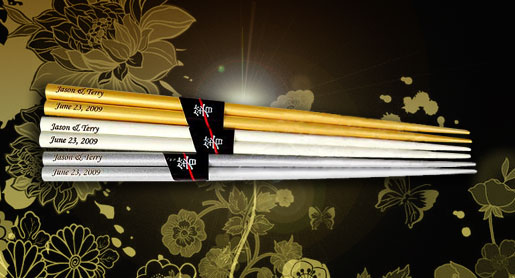 Personalized Chopsticks - Custom Printed or Engraved
