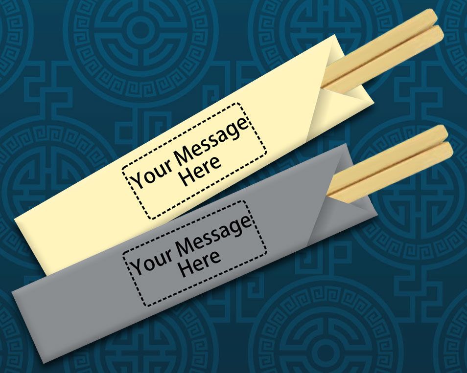 Personalized Engraved Chopsticks - Add your text for FREE!