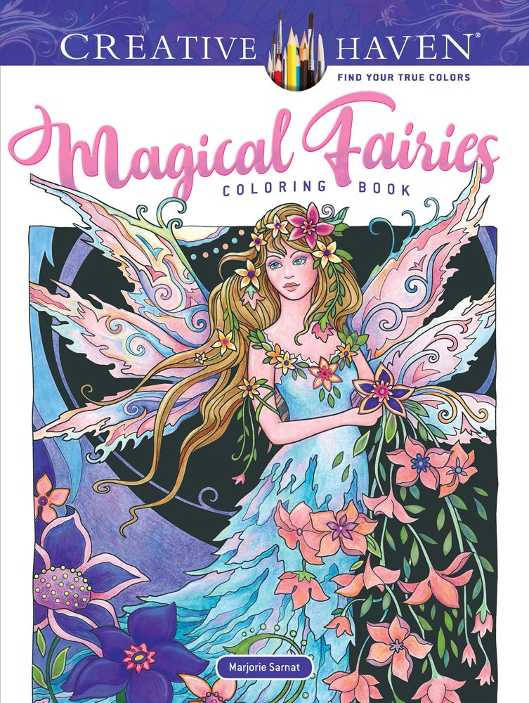 Magical Fairies Color Pages