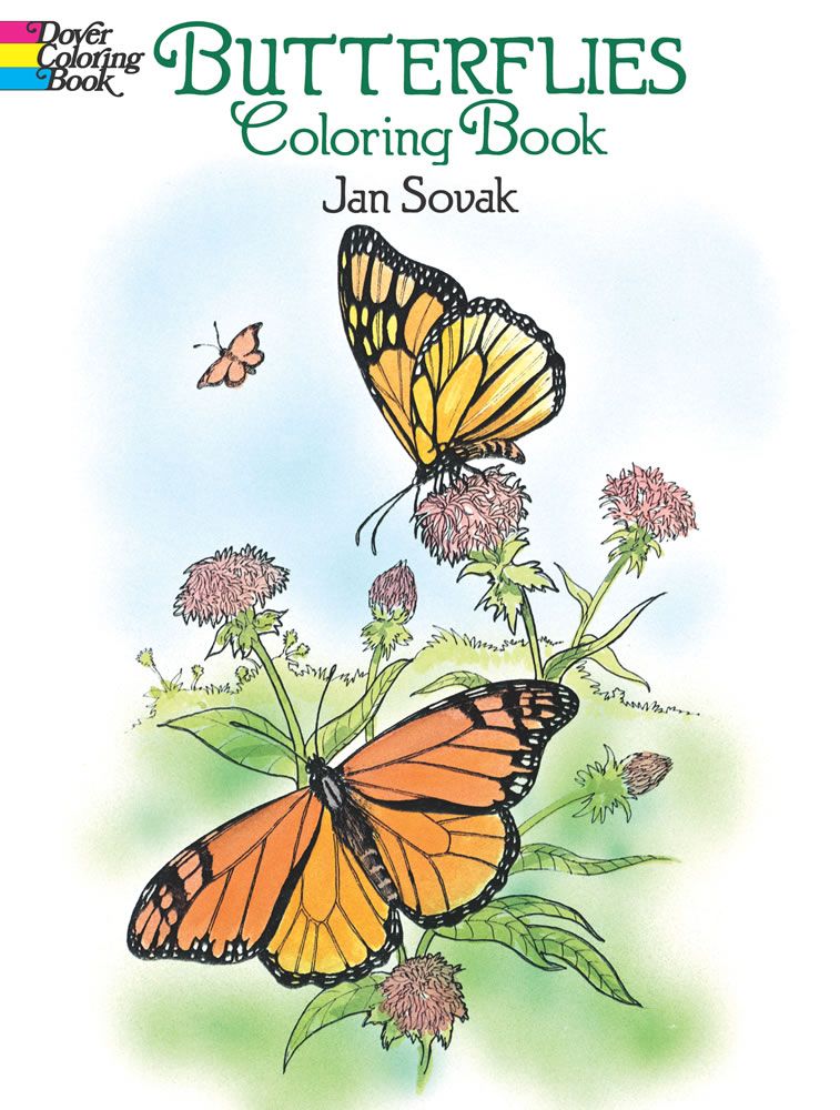 Swallowtail Butterfly Coloring Book Pages
