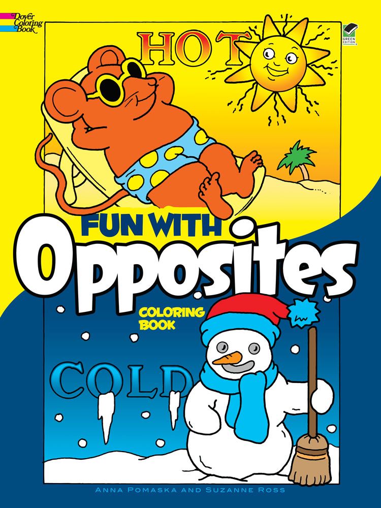 Opposites Coloring Pages