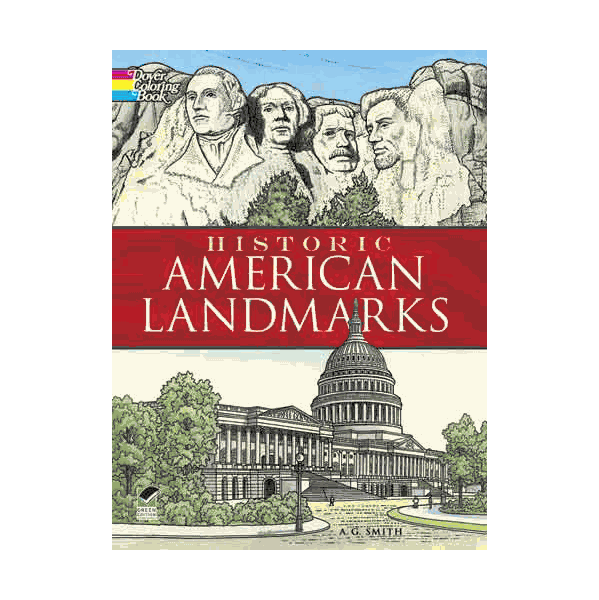 American Landmarks Coloring Pages