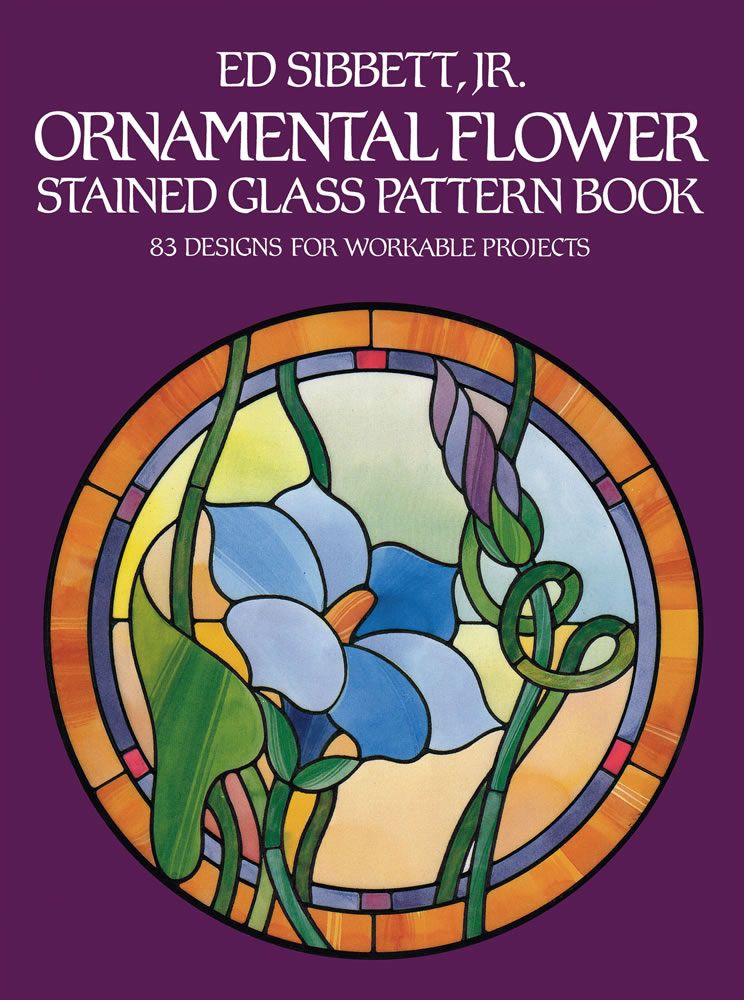 Simple Stained Glass Patterns Flowers