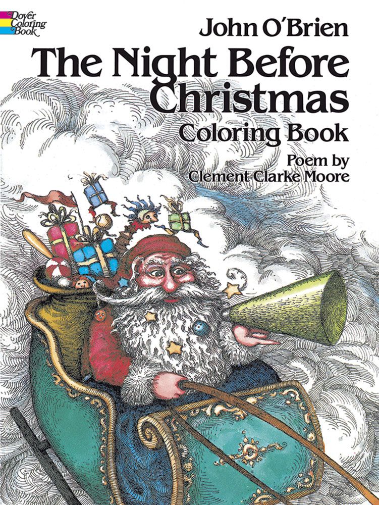 Night Before Christmas Coloring Pages
