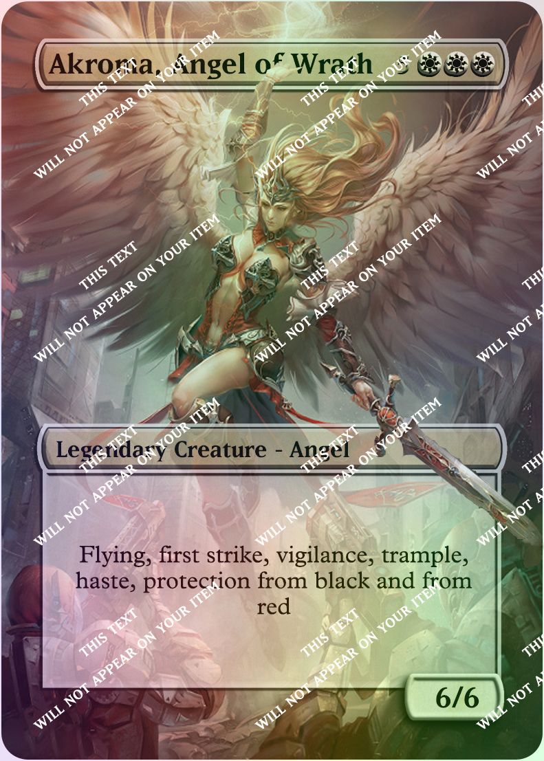Akroma Angel Of Wrath