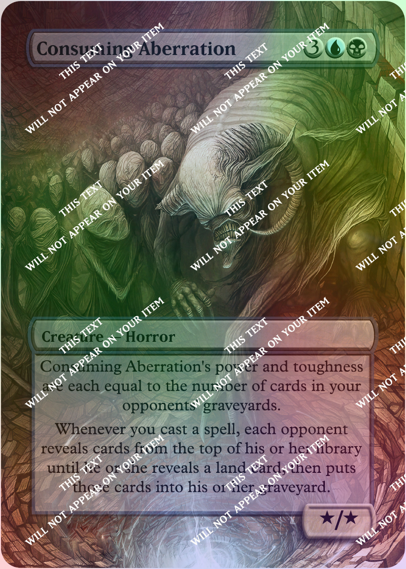 Consuming Aberration